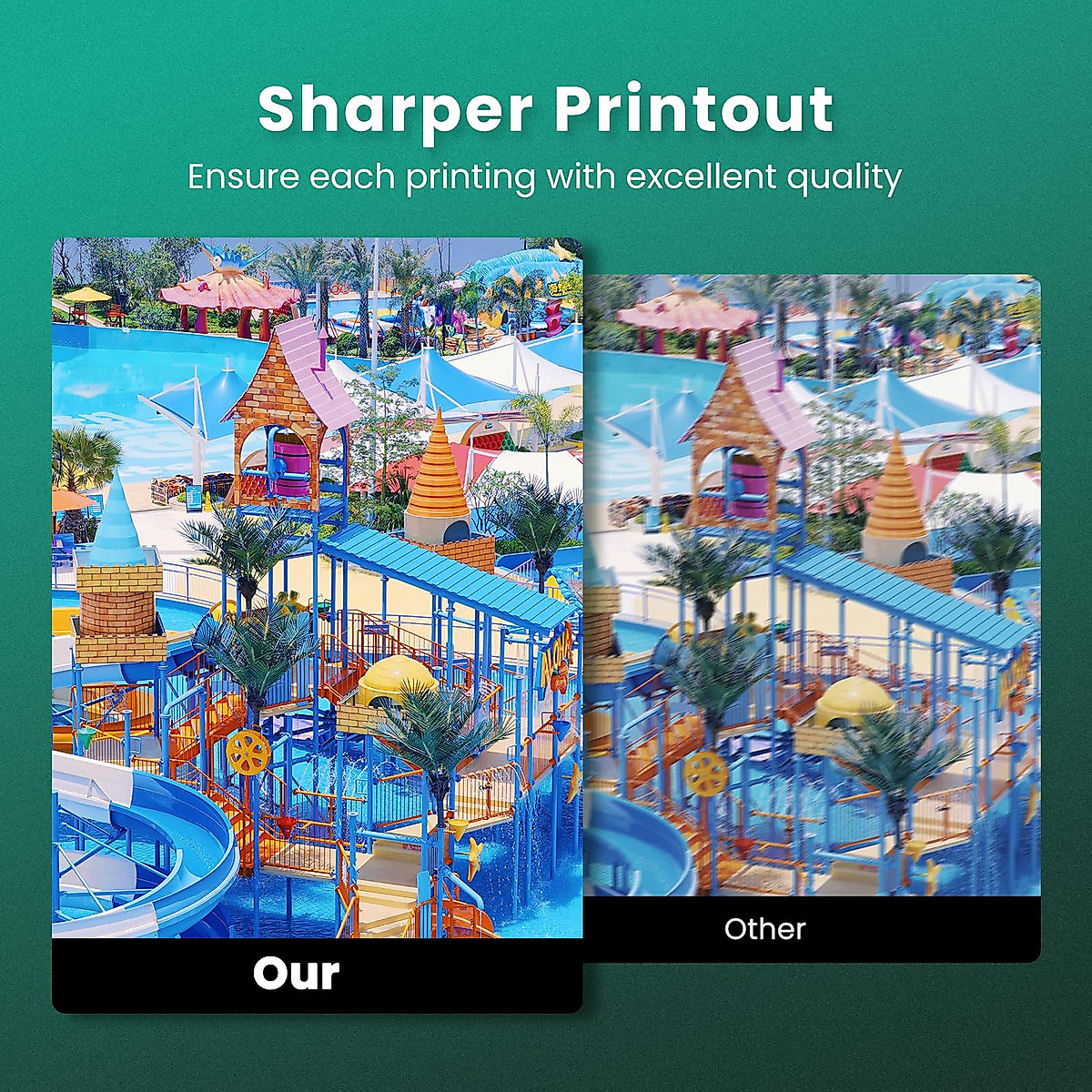 GREENBOX Remanufactured Ink Cartridge Replacement for HP 61XL 61 XL for HP Envy 4500 5530 5534 5535 Deskjet 2540 1000 1010 1512 1510 3050 Officejet 4630 2620 4635 Printer (1 Tri-Color)