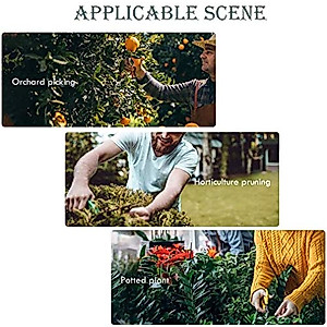 Professional Electric Pruning Shears Electric Secateurs Professional Garden Shears 7.2V Lithium Battery Pruning Shears Double Switch 1.6CM in Diameter Cordless Every Family