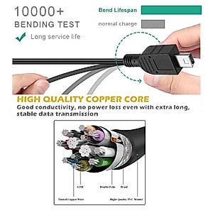 Draw a dragon Replacement for Blue Yeti Recording Microphones MIC USB Cable Power Cord for Blue Snowball iCE USB Mic Wire 10ft