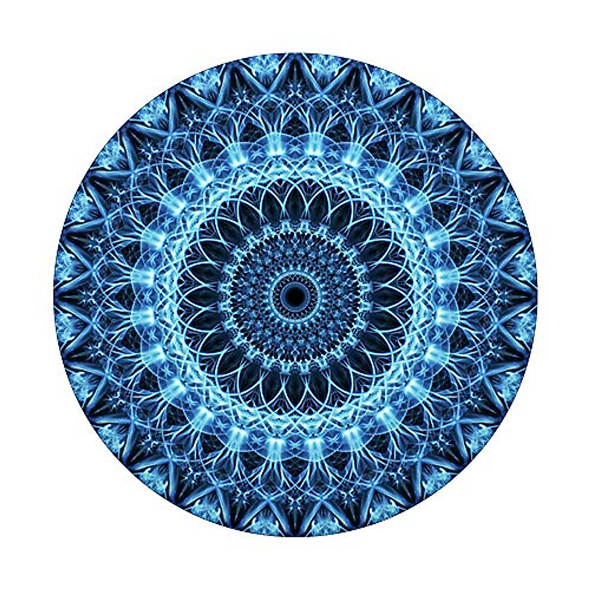 Blue Mandala Pop Mount Socket Cute Designed Divine Mandala PopSockets PopGrip: Swappable Grip for Phones & Tablets