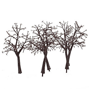 Menolana 10 Autumn Model Trees Trunk Train Park Scenery Layout 12cm