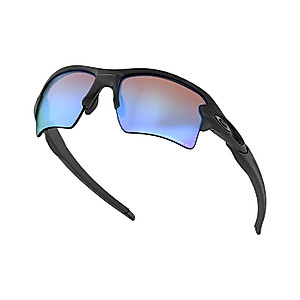 Oakley Prizm Deep H2O Polarized (Matte Black) with Oakley Carbonfiber Ellipse O Case Sunglasses