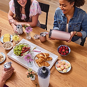 BrüMate Togosa 2-in-1 Wine Chiller Bucket or Champagne Bucket & 100% Leakproof Pitcher | Portable Cooler Fits Most Wine, Champagne, & Liquor Bottles | Perfect Wine Gifts | 49oz (Matte Black)