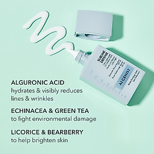Algenist Sublime Defense Ultra Lightweight UV Defense Fluid SPF50 - Sheer, Oil-Free Face Sunscreen with Vitamin E, Echinacea & Green Tea - Non-Comedogenic & Hypoallergenic Skincare (30ml / 1oz)