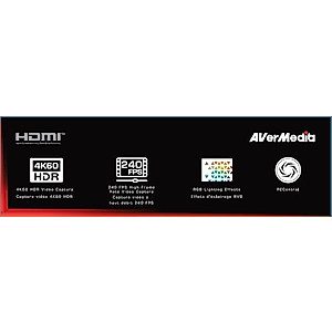 AVerMedia GC573 Live Gamer 4K Internal Capture Card: 4K60 HDR10 Streaming and Recording with Ultra-Low Latency for PS5, Xbox Series X/S, OBS, Twitch, YouTube, Windows 11 - TAA/NDAA Compliant