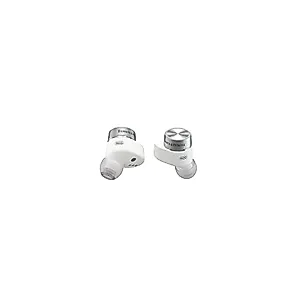 Bowers & Wilkins Pi7 S2 In-Ear True Wireless Earphones, Dual Hybrid Drivers, Qualcomm aptX Technology, Active Noise Cancellation, Works with Bowers and Wilkins App, Canvas White (2023 Model)