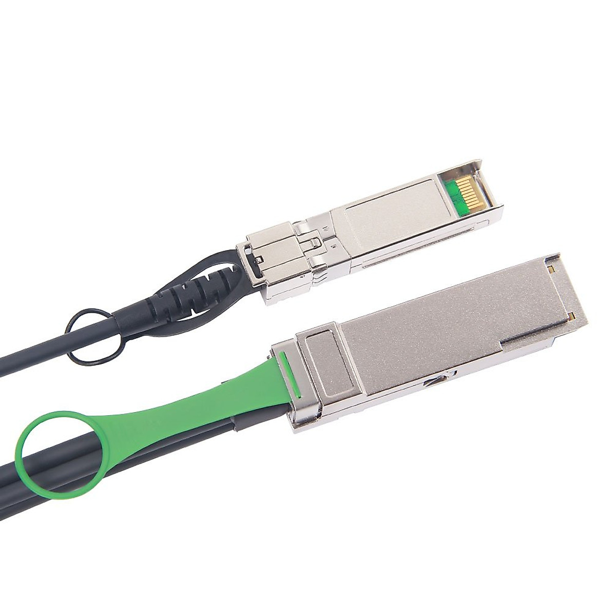 40G QSFP+ to 4xSFP+ Breakout DAC - 40GBASE-CR4 Passive Direct Attach Copper Twinax QSFP to SFP Cable for Juniper QFX-QSFP-DACBO-1M Devices, 1-Meter(3.3ft)