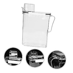 2pcs laundry storage box scent booster beads dispenser scent boosters laundry containers for soap dispensers Liquid Sub Bucket storage barrel with cover plastic