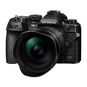 OM System OM-1 Micro Four Thirds System Camera M.Zuiko Digital ED 12-40mm F2.8 PRO II kit 20MP BSI Stacked Sensor Weather Sealed Design 5-Axis Image Stabilization 120fps sequential Shooting