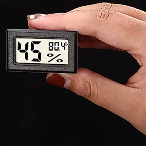 Goabroa Mini Hygrometer Thermometer Digital Indoor Humidity Gauge Monitor with Temperature Meter Sensor Fahrenheit (℉)
