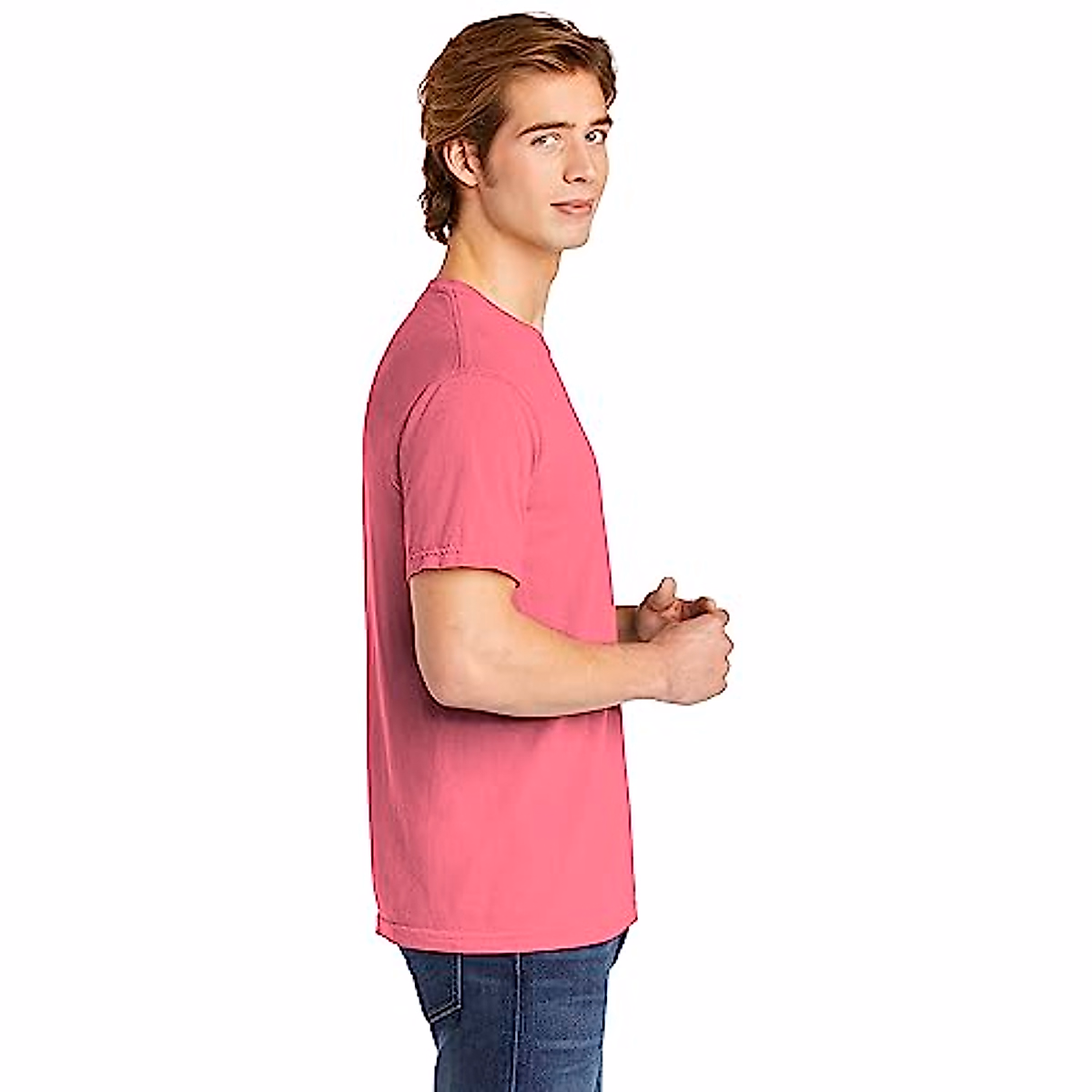 Comfort Colors Adult Short Sleeve Tee, Style 1717, Crunchberry, Large