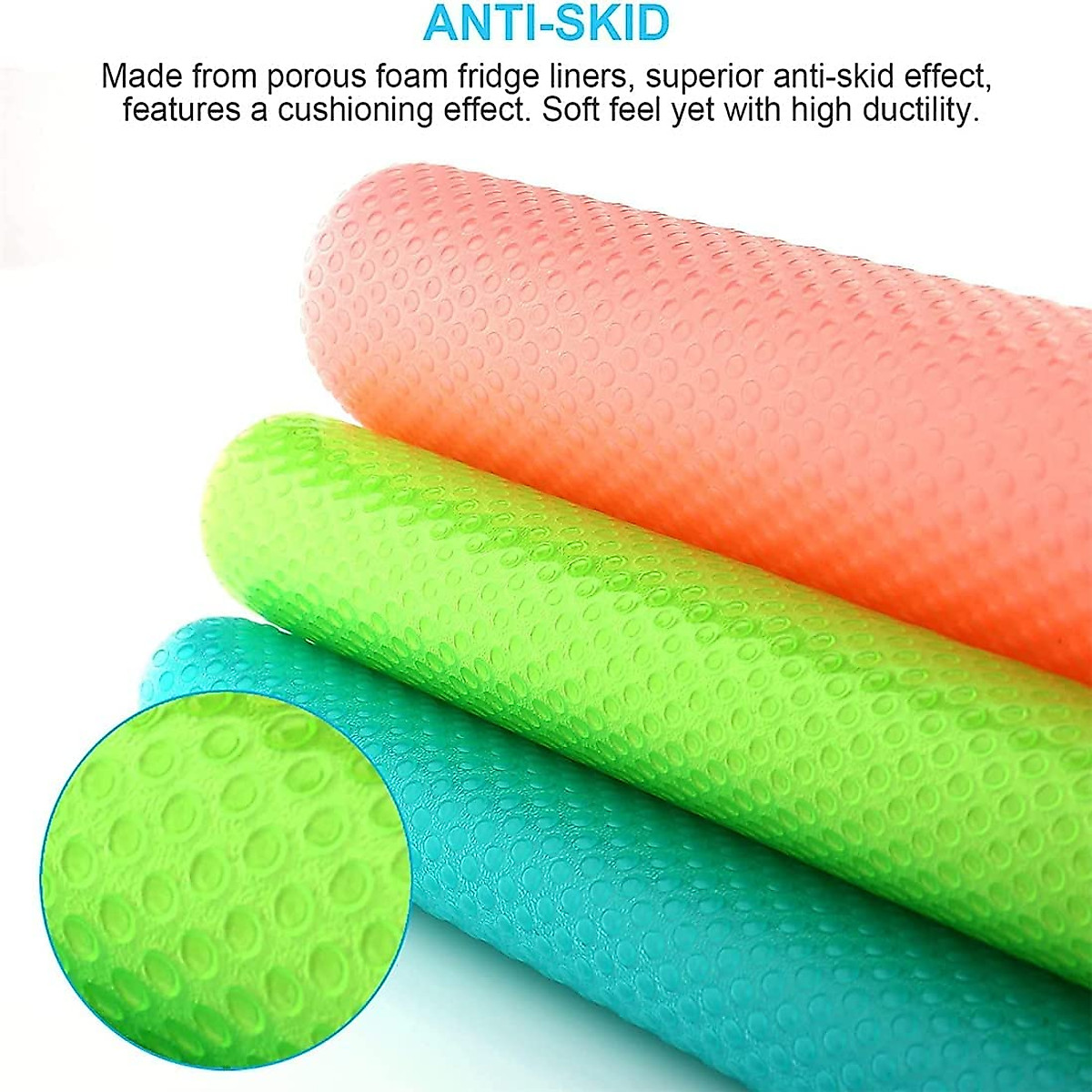 4pcs Fridge Liners, Waterproof Washable Shelf Liner, Slip Resistant, Slows Spills, Refrigerator Drawer,Mat for Glass Shelves, Fits Fruit Drawers, Refrigerator Liners Drawer Table Placemats