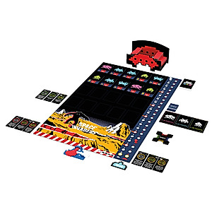 Buffalo Games - Space Invaders Game - Dexterity Launch Game - Great for Game Night - Cooperative Gameplay - Based on Video Game