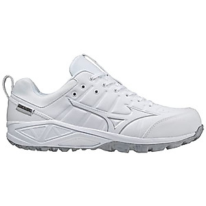 Mizuno Men's Ambition 2 All Surface Turf Shoe, White, 12
