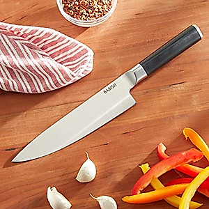 Babish High-Carbon 1.4116 German Steel Cutlery, 8" Chef Knife,