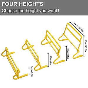 HOTOOLME Speed Agility Training Equipment Set - Includes Agility Ladder, Running Parachute, 8 Resistance Bands,20 Cones, 4 Hurdles, Jump Rope for Training Football, Soccer, Basketball Athletes & Kids