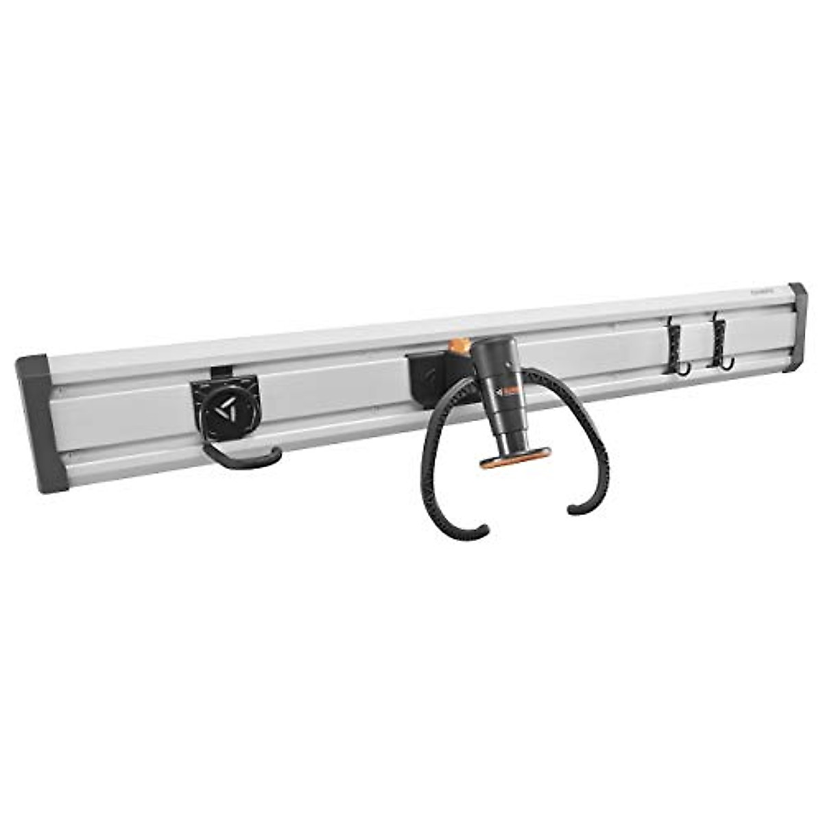 Gladiator GarageWorks GAKT48BKGY Pack GearTrack Bike Garage Wall Storage Kit