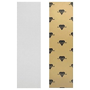 Black Diamond Skateboard Grip Tape Sheet Clear 9" x 33" Griptape