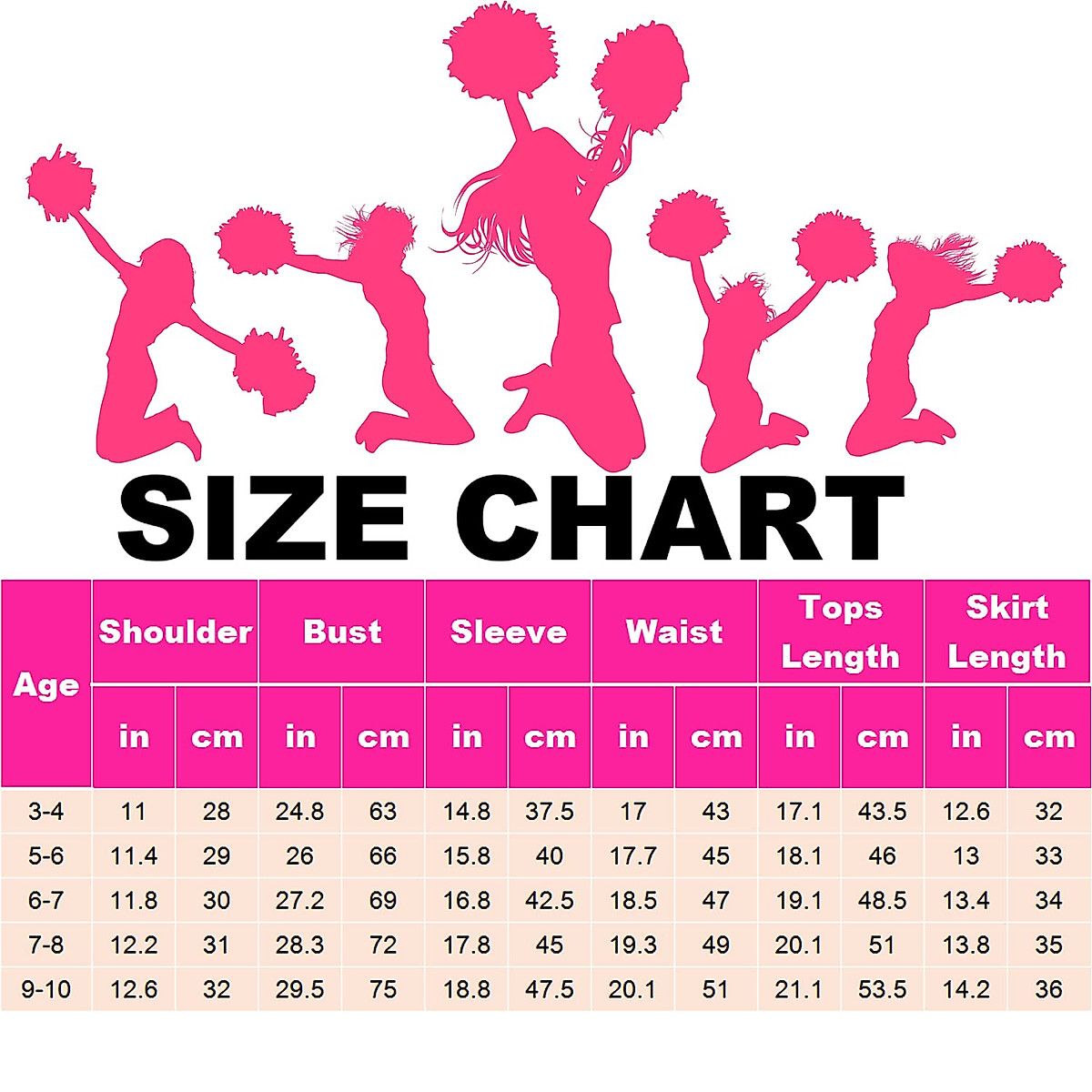 RAAIBB Zombies Cheerleader Costume for Girls Addison Alien Cheerleading Cosplay Toddler Outfits for Halloween Party Birthday 09XXS