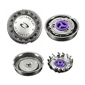 HQ56 Replacement Shaver Head compatible with Philips Norelco HQ56 Replacement Shaving Heads 3 Pcs（Amazon Selection）