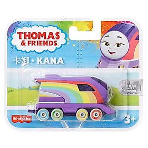 Fisher-Price Thomas and Friends Rainbow Kana Push-Along Toy Train for Kids Ages 3 and Up