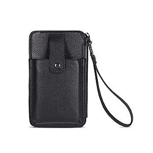 Otto Angelino - OTTANA Genuine Leather Handbag – Unisex (Black)