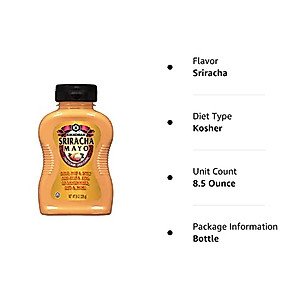 Kikkoman Sriracha Mayo, 8.5 Ounce (Pack Of 1)