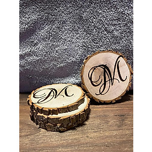 Monogram Coasters (Maple)