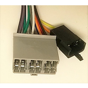 Reverse Wire Harness - Replaces Factory Cut Harness Plugs into The Factory Radio from a Pontiac A6000 (1982-1989), Bonneville (1987-1991), Fiero (1984-1988) …