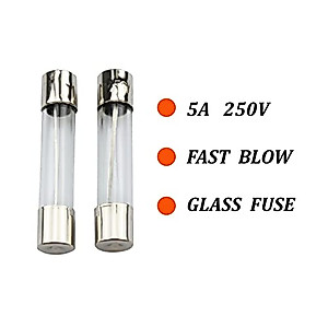 8-Pack Pellet Grill Fuse Replacement for Traeger, Pit Boss, Z Grills & Grilla Wood Pellet Grills