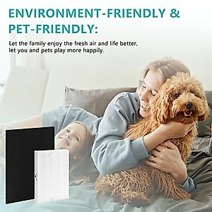 HPA300 Filter Replacement Compatible for Honey-well HPA200,HPA100 Series Filter,3 Pakcs R Filters Replacement by MIFLUS