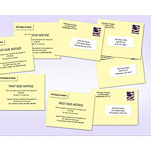 8-1/2" x 11" Laser/Inkjet Postcards 4 Per Page, (4-1/4" x 5-1/2" Each Card | Green, 1000 Cards)