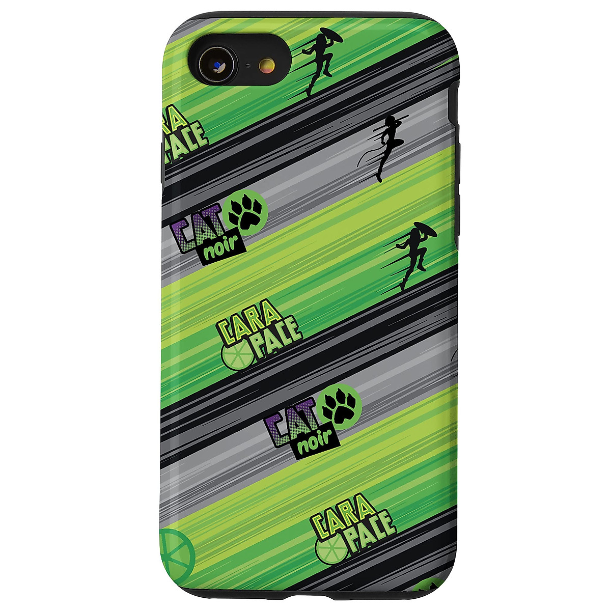 iPhone SE (2020) / 7 / 8 Miraculous Collection Cat Noir and Carapace Speed Case