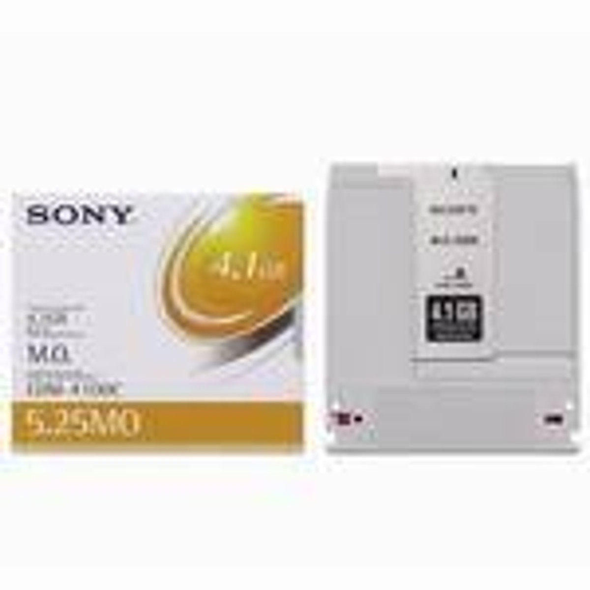 SONY - 1 X MAGNETO-OPTICAL DISK 4.1 GB - STORAGE MEDIA - 5.25 - 512 BYTES/SECTOR (japan import)