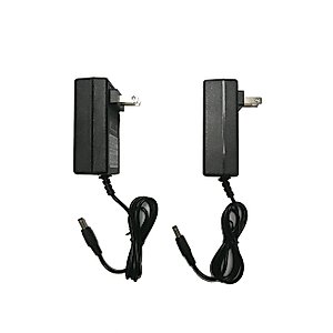RedFringe 2 Pack 24V 2A 48W Power Supply Adapter,100-240V AC to DC 24Volt 2000Ma Converter Transformer with 5.5 x 2.5 mm DC Tip for 5050,3528 LED Strip 3D Printer CCTV Security System LCD Monitor.