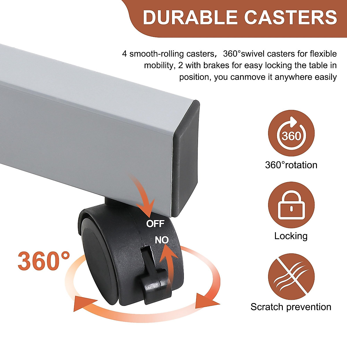 Nova Microdermabrasion Glass Top Drafting Table with Storage, Adjustable Drawing Desk Rolling Art Craft Station Writing Work Table with Drawers & Wheels