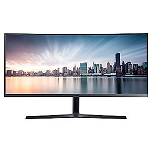 Samsung C34H890WJN - 34 Inch (3440 x 1440) WQHD UltraWide Professional LED Curved Monitor (Renewed)
