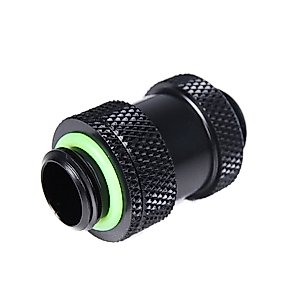 Barrow G1/4" Adjustable Aqua Link Pipe (22-31mm), Black