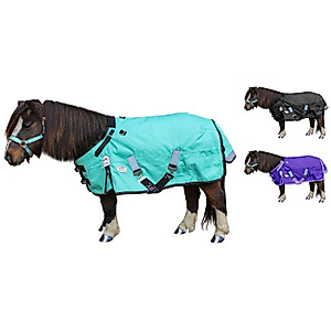 Derby Originals Nordic Tough 1200D Ripstop Waterproof Reflective Winter Mini Horse and Pony Turnout Blanket 300g Heavy Weight