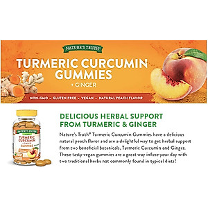 Nature's Truth Turmeric Gummies, 120 Count