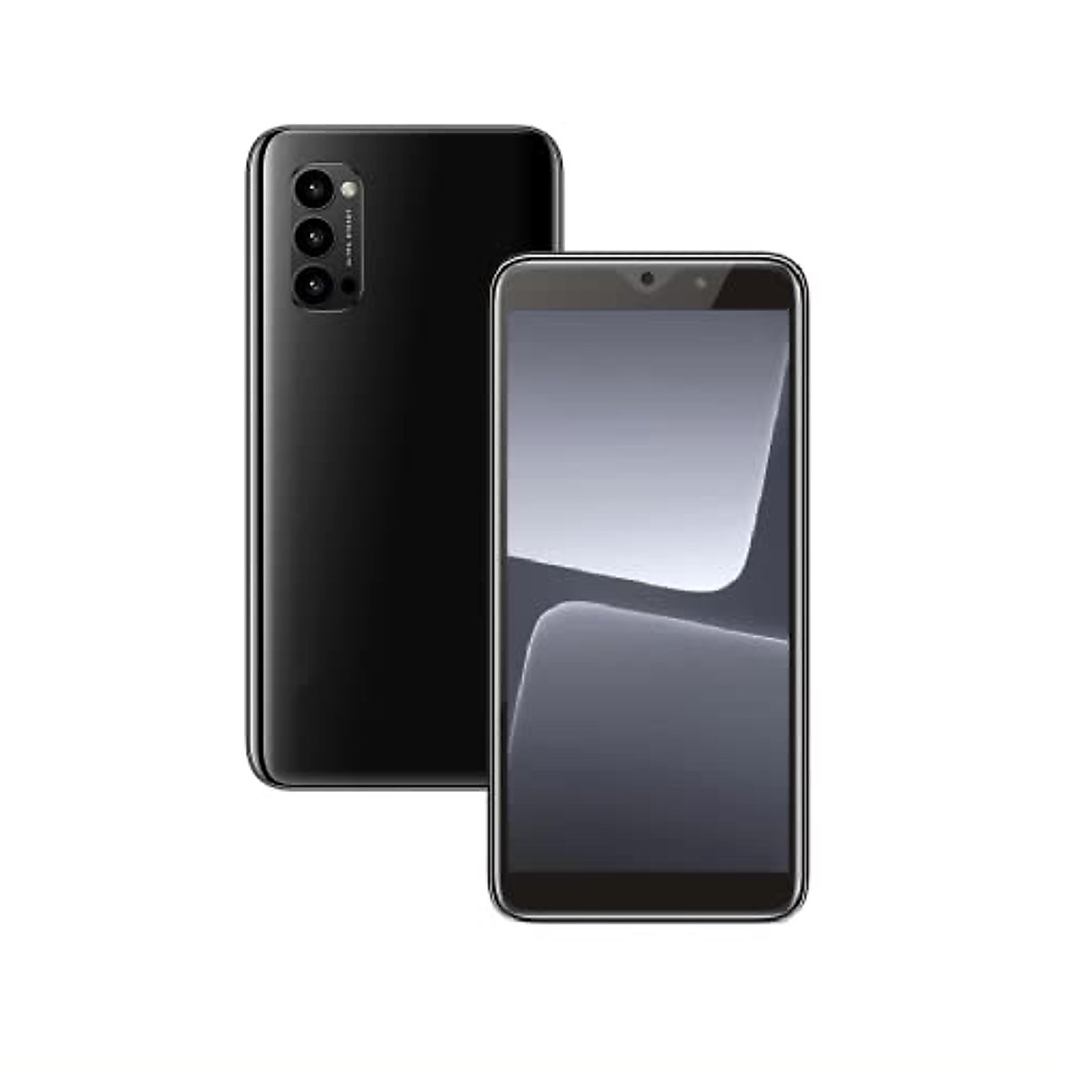aderroo Unlocked Cell Phone ，Reno4pro Android Smartphone，Dual SIM Card，5.72-inch IPS Full-Screen，1GB RAM 8GB ROM，Supports The SIM Card Frequency Band of 3GWCDMA：850/2100MHZ(Black)
