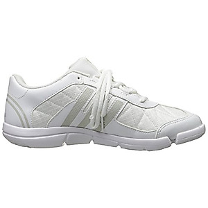 adidas Women's Shoes | Triple Cheer Cross-Trainer, White/Granite/Clear Grey, (6.5 M US)