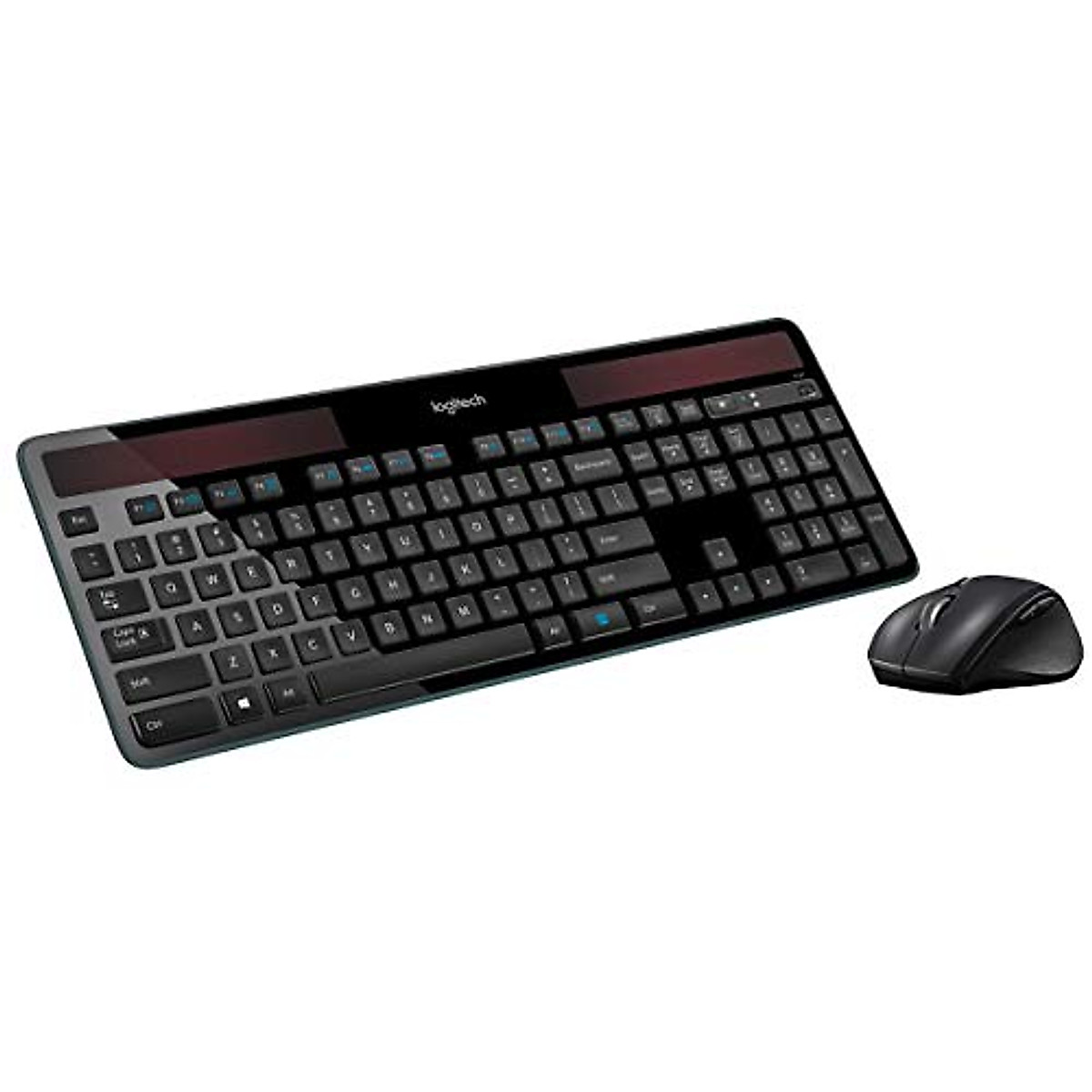 Logitech MK750 Wireless Solar Keyboard and Wireless Marathon Mouse Combo for PC