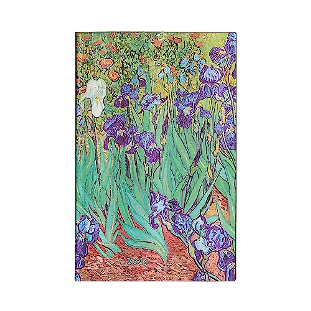 Van Gogh's Irises (Van Gogh's Irises) Maxi 12-month Dayplanner 2024