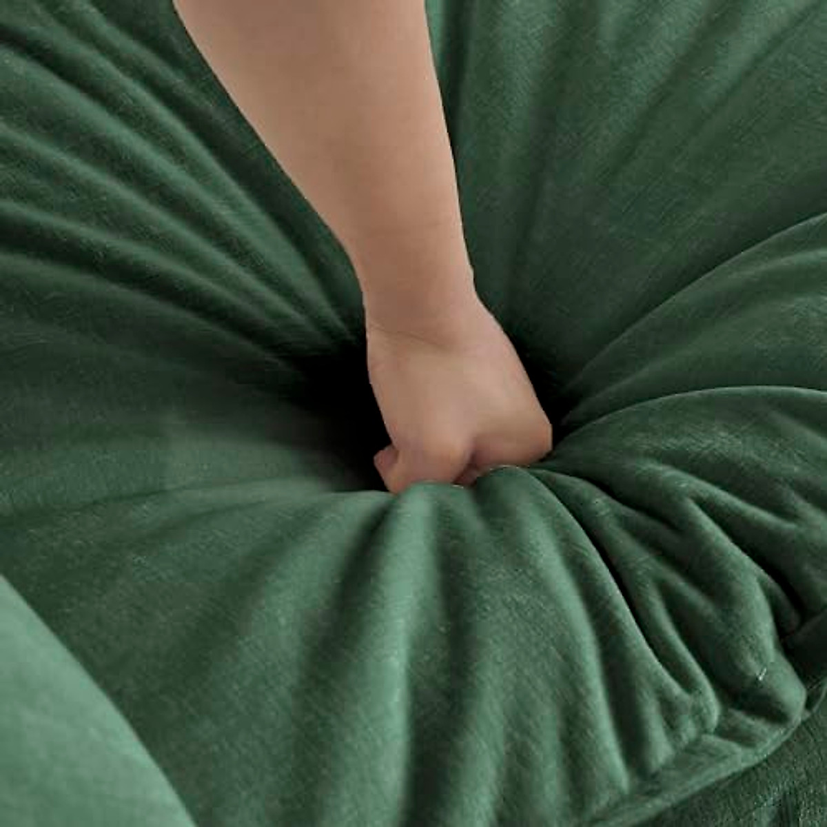 Free Combination Oversized Modular Sectional Sofa with Reversible Chaise,Chenille Upholstered L-Shaped 4-Seat Corner Couch w/Movable Ottoman,Comfy Leisure Cloud Boucle Sofá Sleeper Lounge Sofabed