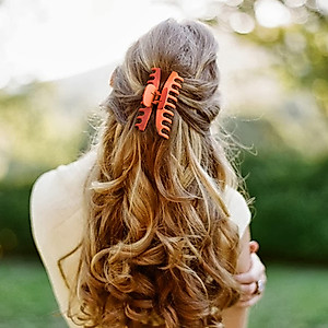 12 Pack Hair Clips for Woman Thick Hair 4in,Non-slip Matte Big Claw Clips For Thick and Thin Hair ,Large Strong Hold Hair Claw Clips For Women Hair Accessories for Women Banana Jaw Clips for Hair