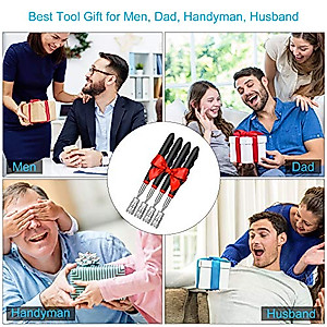 Magnetic Pick Up Tool, Telescoping Pickup Tool with LED Light, Magnetic Retrieval Tool for Hard to Reach Places, Magnet Sticks, 8LB, Gifts For Men, Dad, Handyman, Husband