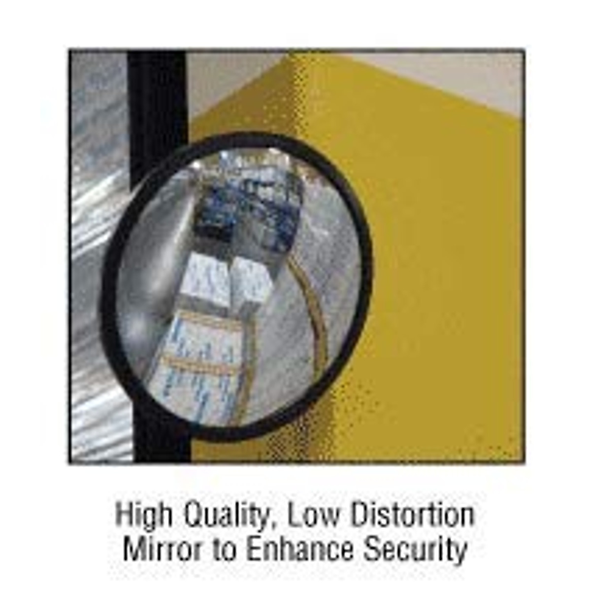 CRL PLXR26 26" Diameter Circular Heavy-Duty Clear Plexiglas Convex Mirror