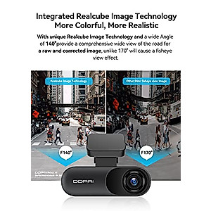 DDPAI Dash Cam Mola N3 GPS Front Dash Cam 1600P, 2K Dash Cam Recorder Front Car Accident Dashboard Camera for Car, Infrared Night Vision,GPS Logging, 24hr Parking Mode, App Wi-Fi,128GB max