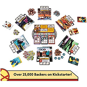 X-Men, Marvel United Board Game with Cards and Collectible Hero Villain Figurines Party Fun Movie Challenge, for Kids & Adults Aged 14 and up